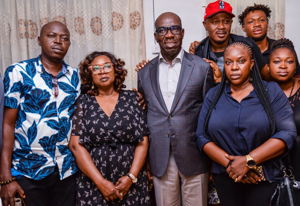 Obaseki commiserates with family of late music maestro, Osayomore - Edo ...